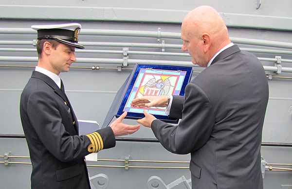 W święto bandery ORP Toruń | www.um.torun.pl